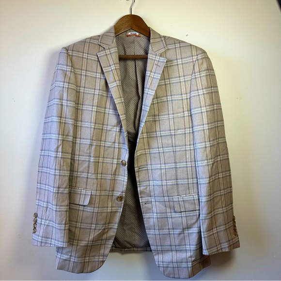 crown & ivy | Suits & Blazers | Crown And Ivy Plaid Sport Coat 38r ...